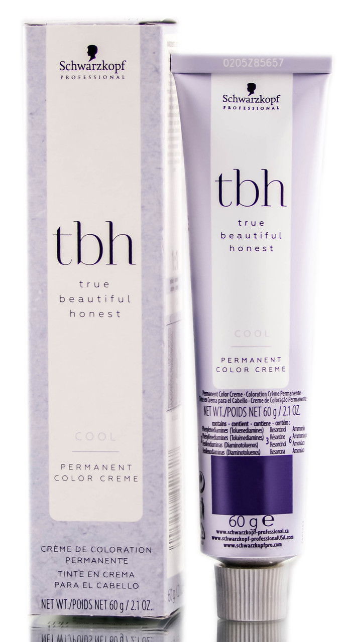 3-16C - Dark Brown Cendre Chocolate, Schwarzkopf TBH Cool Permanent ...