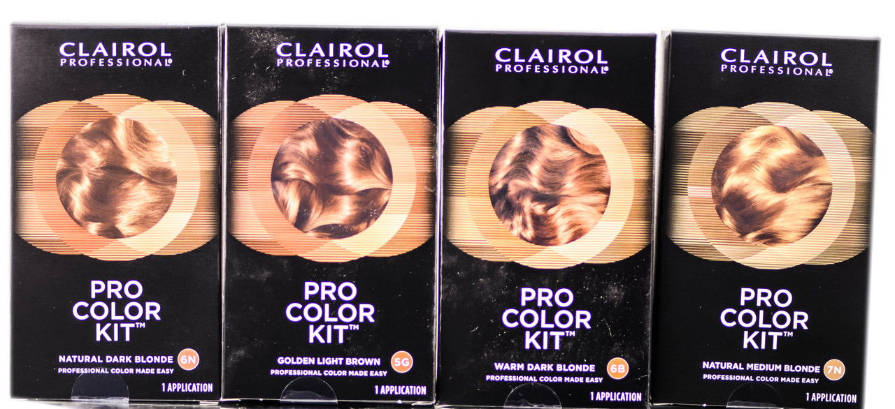 5g Golden Light Brown, Clairol Professional Pro Color Kit 1 Application ...