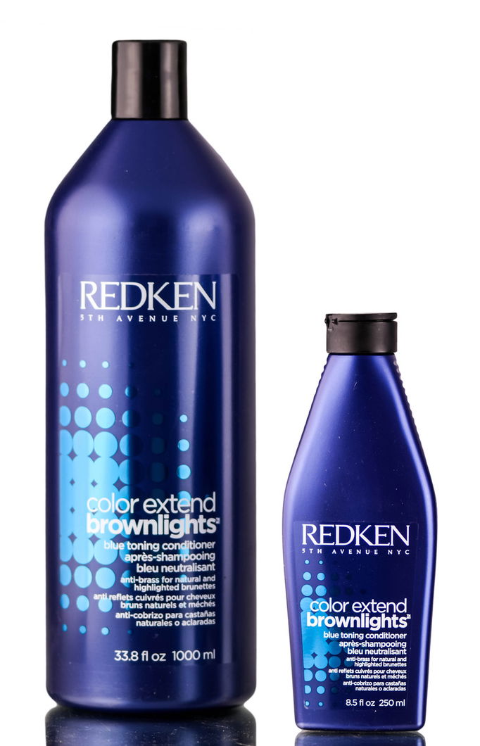 1 oz, Redken Color Extend Brownlights Blue Toning Conditioner | SleekShop