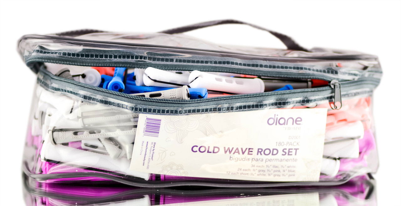 180 ct, Diane Mixed Cold Wave Rod Set | SleekShop