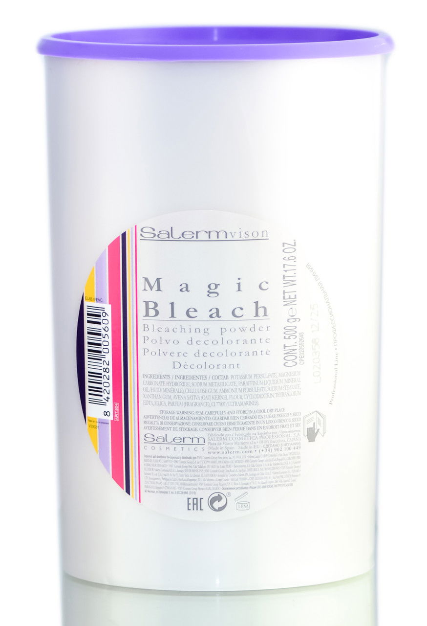 17.6 oz, Salerm Vision Magic Bleach Powder | SleekShop