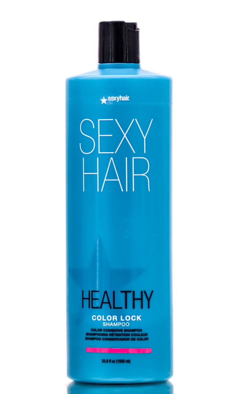10.1 oz, Sexy Healthy Hair Color Lock Shampoo | SleekShop