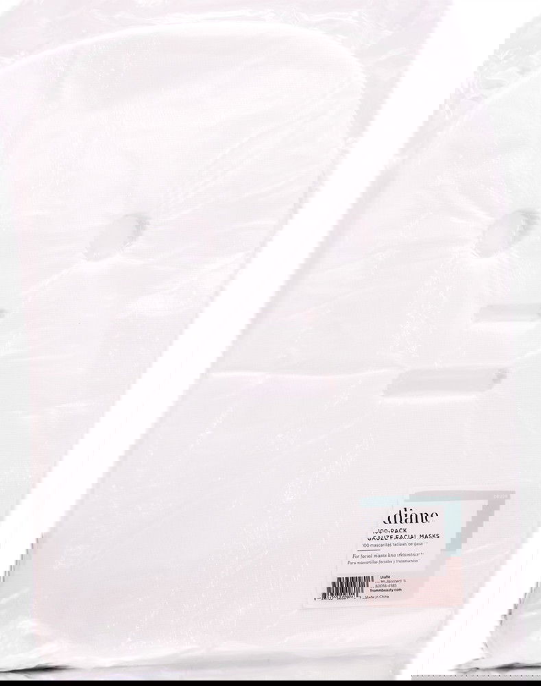 100 Pack, Diane Gauze Facial Masks (D6229) | SleekShop