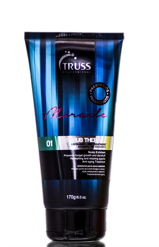6 oz, Truss Professional Miracle Scrub Therapy Exfoliant-Pre Treatment ...