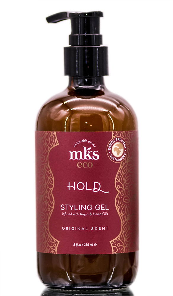 8 oz, Earthly Body MKS ECO X Hold Styling Gel Original Scent | SleekShop