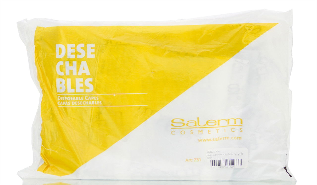 50 Units, Salerm Disposable Cape Pack | SleekShop