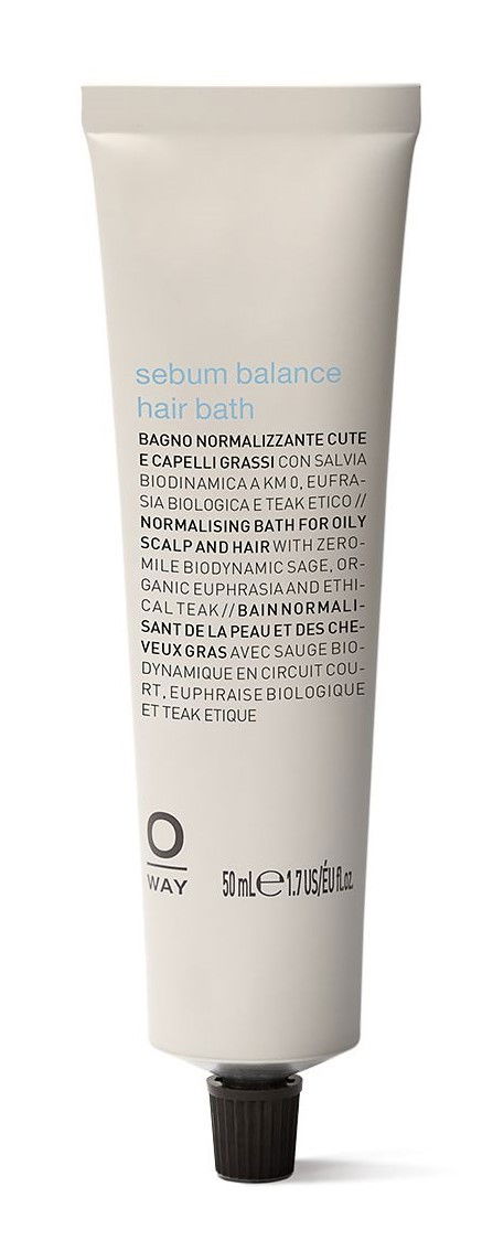 8.1 oz, Oway Sebum Balance Hair Bath | SleekShop