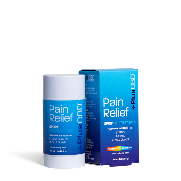 1 oz, Plus +CBD Pain Relief Sport Recovery Stick | SleekShop