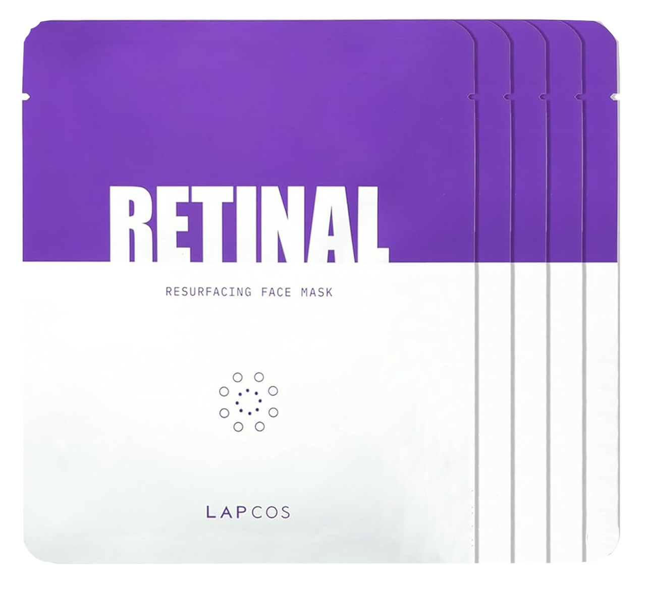 5 Pack, Lapcos Retinal Resurfacing Sheet Mask | SleekShop