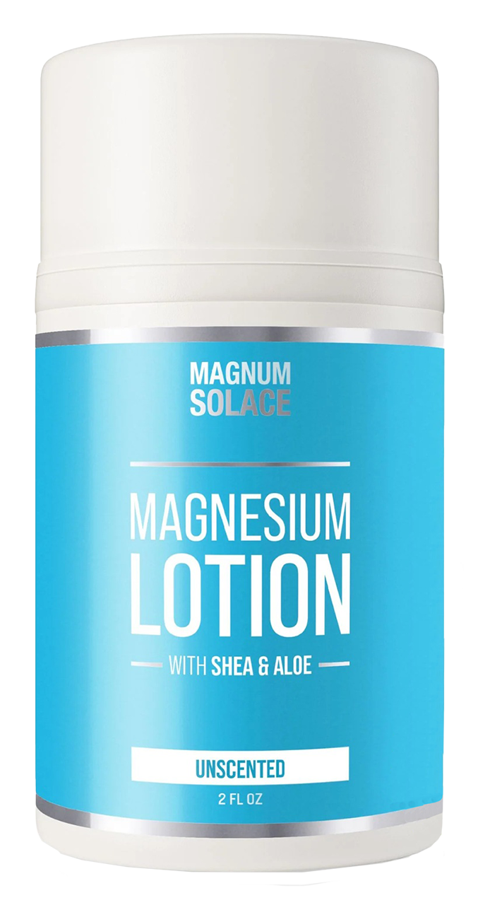 4 oz, Magnum Solace Magnesium Lotion Unscented | SleekShop