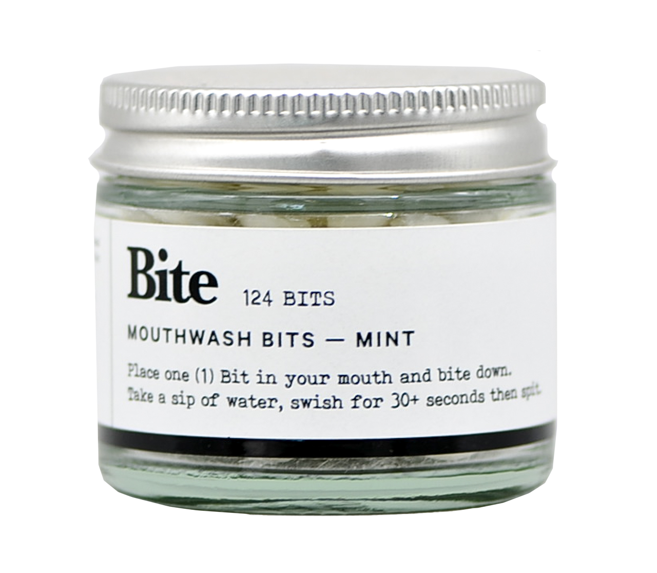 Mint / 124 Bits, Bite Mouthwash Bits | SleekShop
