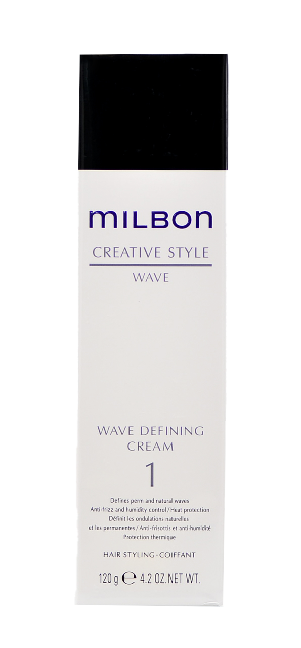 4.2 oz, Milbon Creative Style Wave Defining Cream 1 | SleekShop