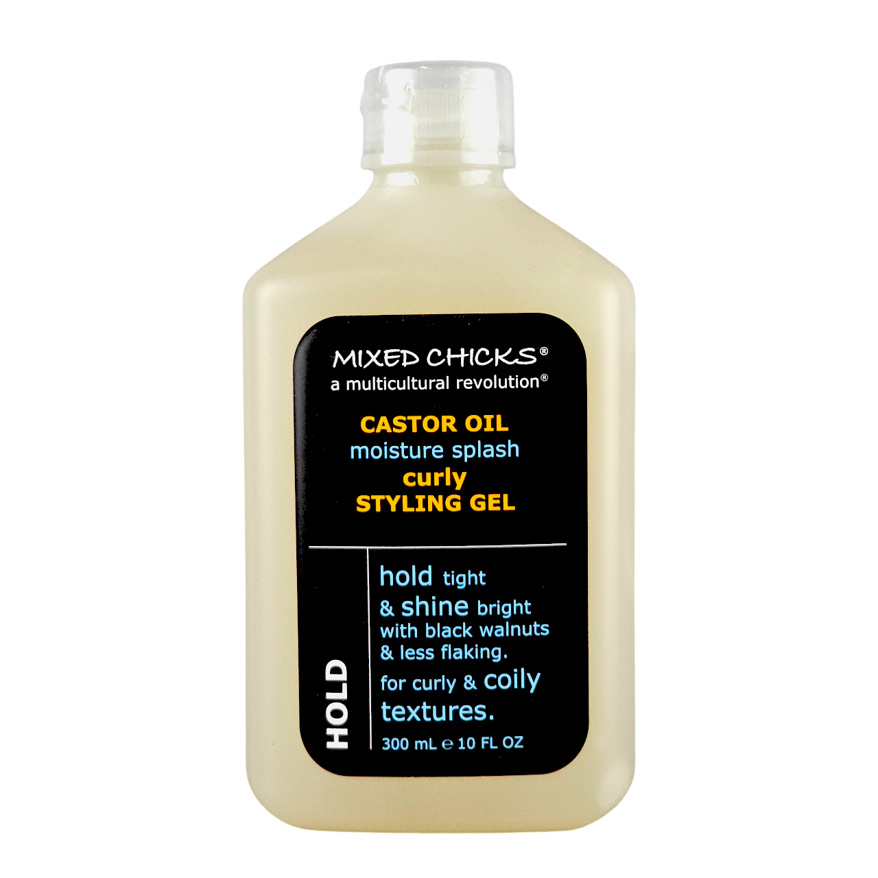 10 oz, Mixed Chicks Castor Oil Moisture Splash Curly Styling Gel ...