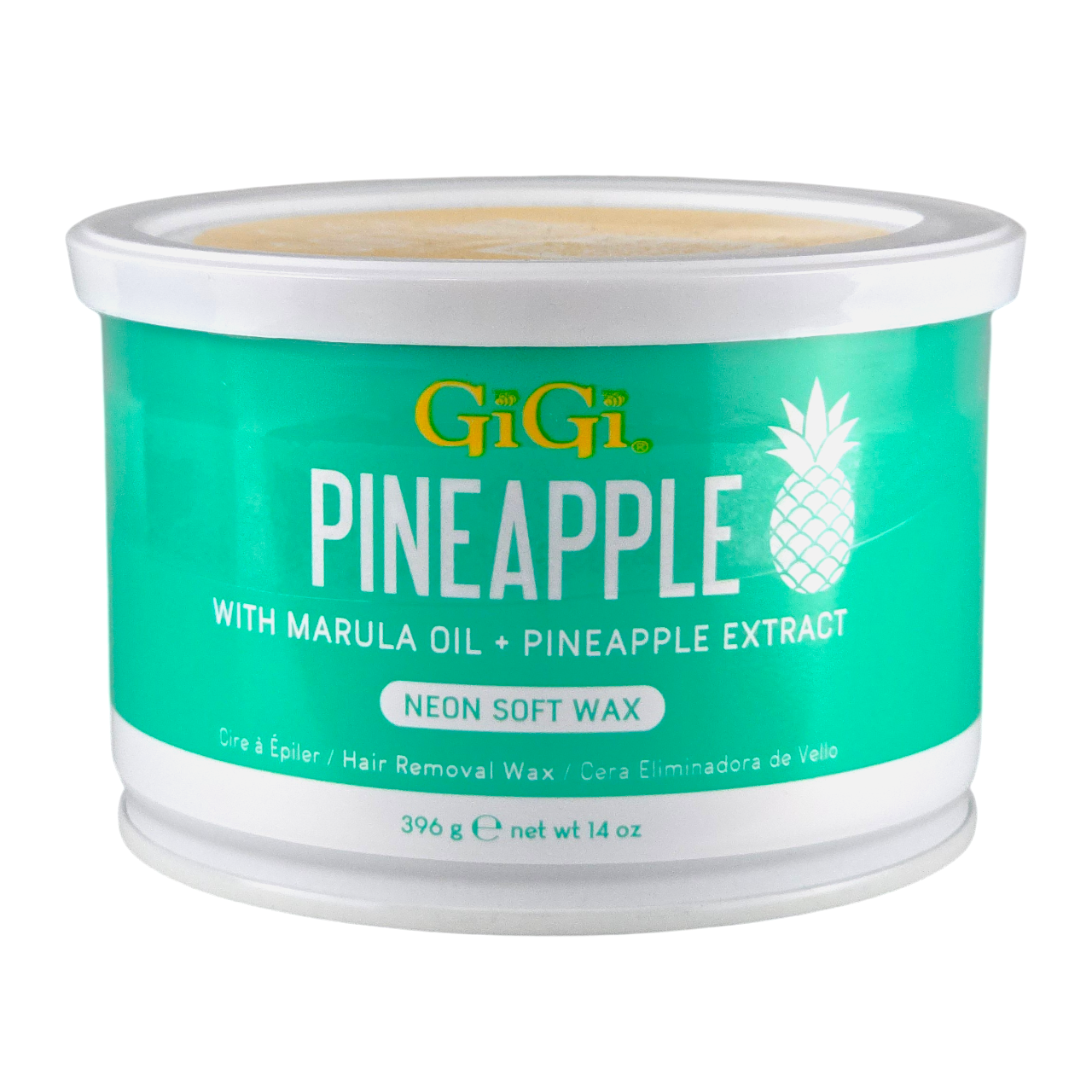 Gigi Pineapple with Marula Oil + Pineapple Extract Neon Soft Wax