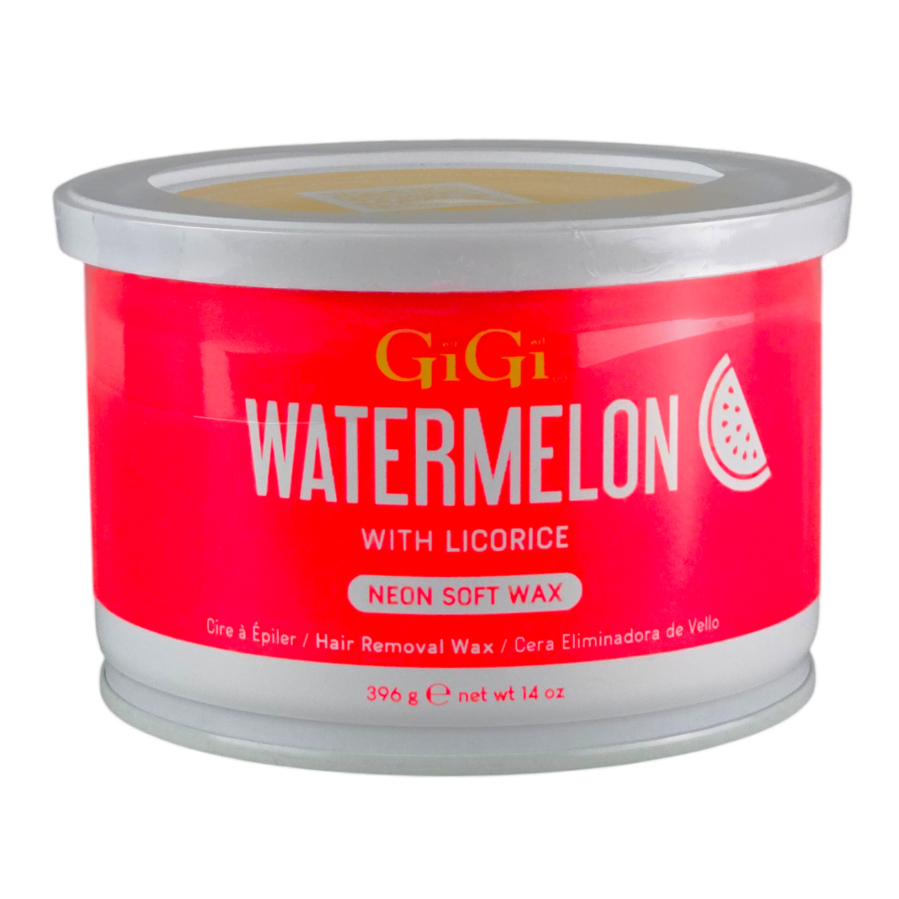 14 oz, Gigi Watermelon with Licorice Neon Soft Wax | SleekShop