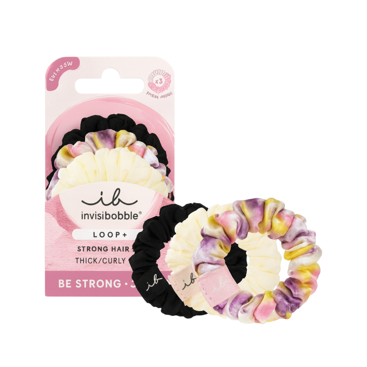 3 pcs, Invisibobble Loop+ Be Strong | SleekShop
