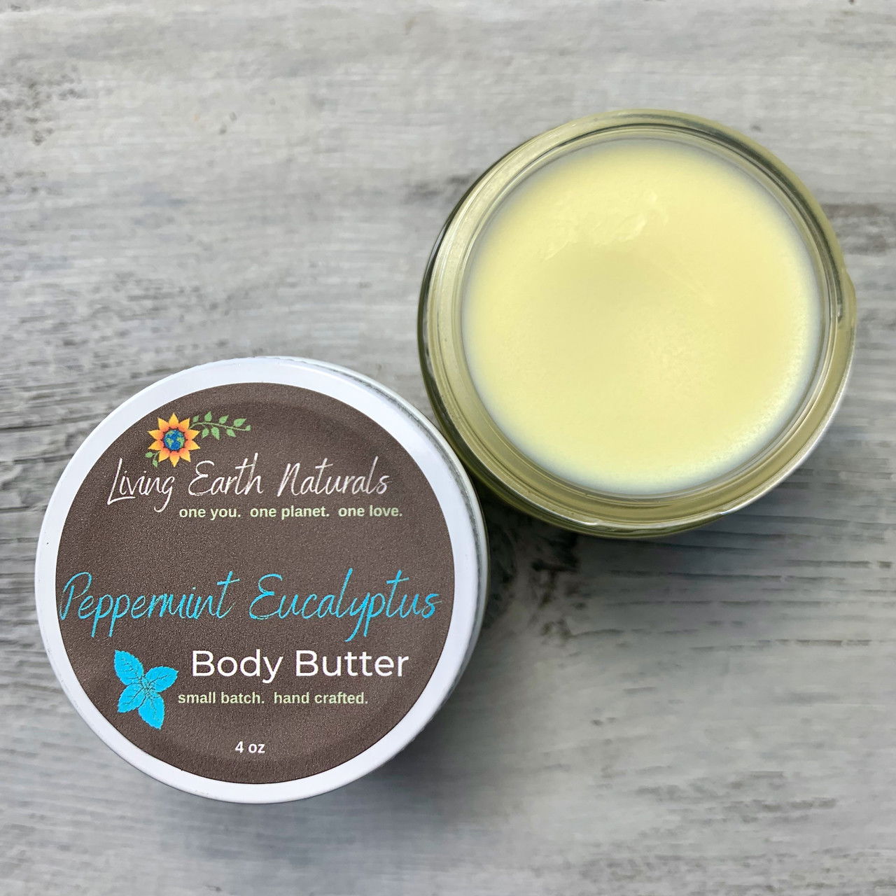 Peppermint Eucalyptus Body Butter - Living Earth Naturals | Beyond Health