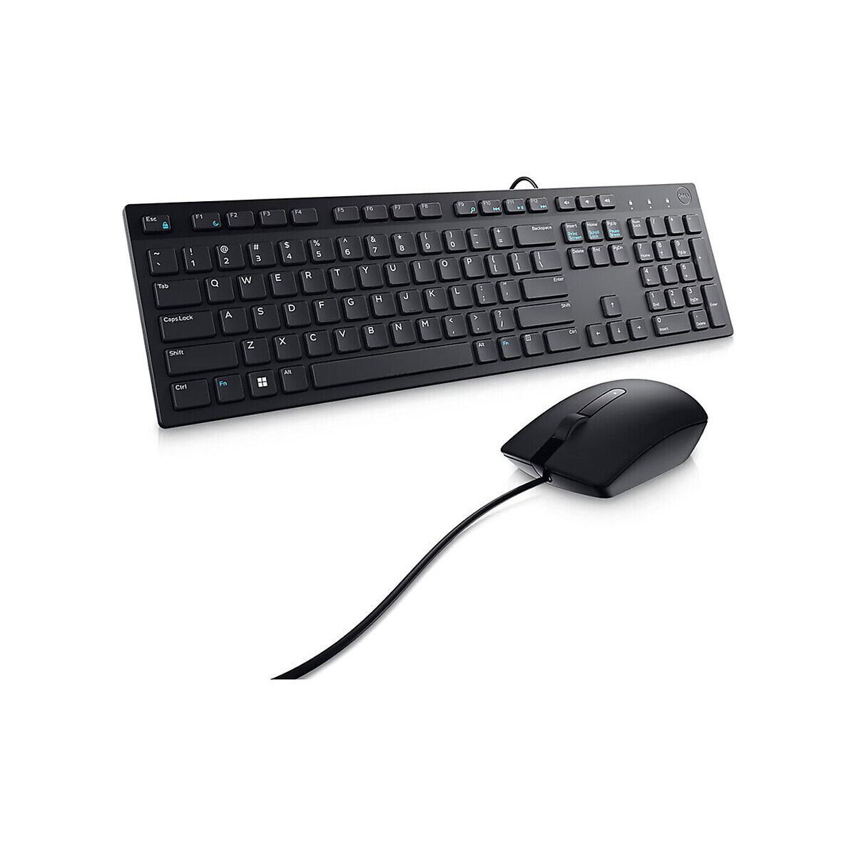 Shop Dell - Wired Keyboard and Mouse Combo- KM300C
